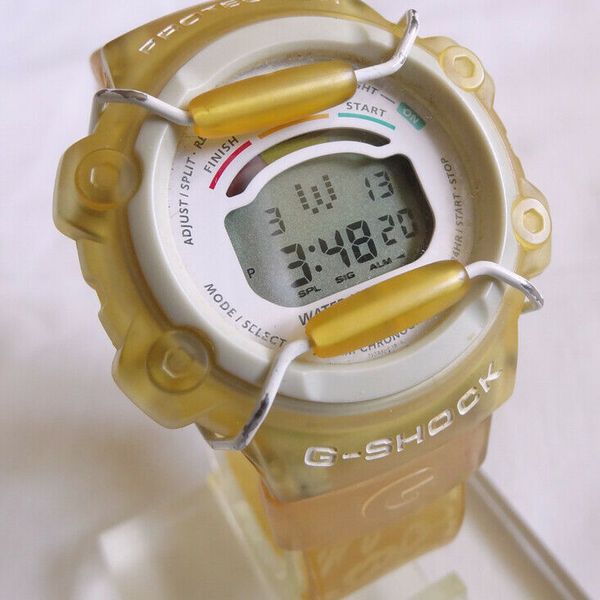 Vintage 1995 Casio G-Shock DW-610 1522 G-Lide DW610 Baby G Watch Ladies ...