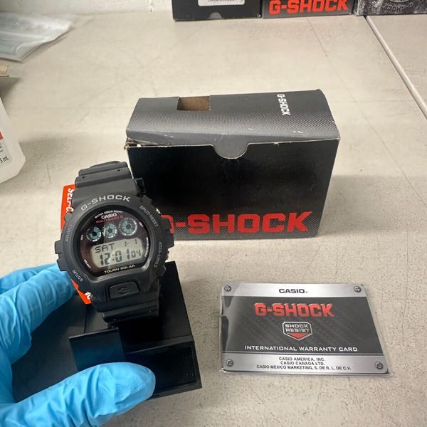 Casio G-Shock Men's Tough Solar Atomic Black Resin Band 50mm Watch ...