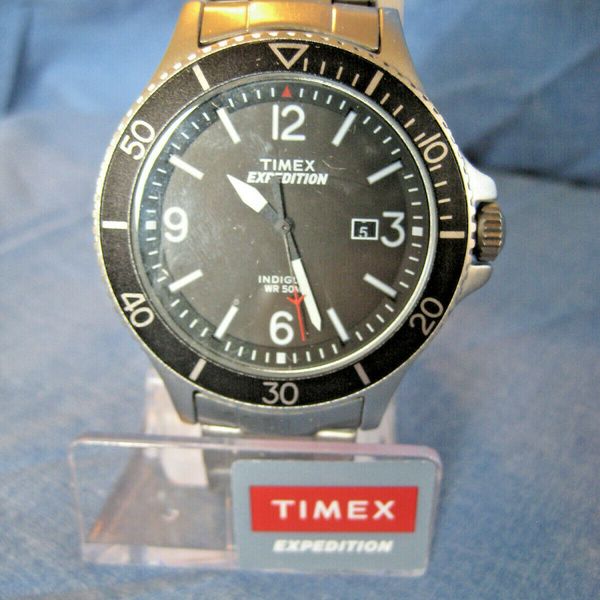 Timex Expedition Indiglo, Large-Sized Band, TW4810900 | WatchCharts ...