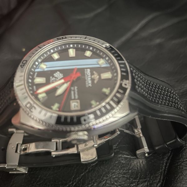Rotary Mens GT Monza Swiss Automatic Sapphire Aquaspeed Watch ...
