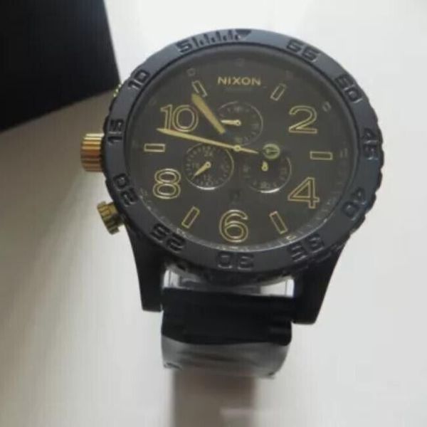 Nixon 51-30 Chrono A083-1041 men watch Black gold a0831041 New ...