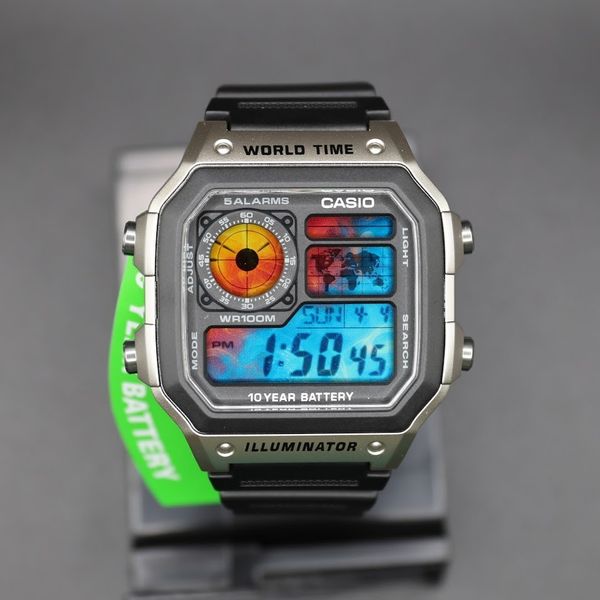 Ice & Fire CASIO AE-1200WHD Royale World Time Watch Mod | WatchCharts ...