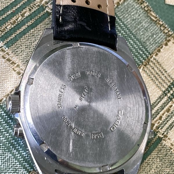 Vintage Casio Arnie Ana/Digi Quartz Men's Watch AMW-320C | WatchCharts ...