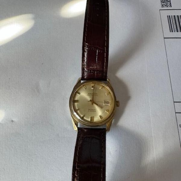 Vintage Swiss Waltham Incabloc 17 Jewels Self-Winding Men's Watch VERY NICE | WatchCharts ...