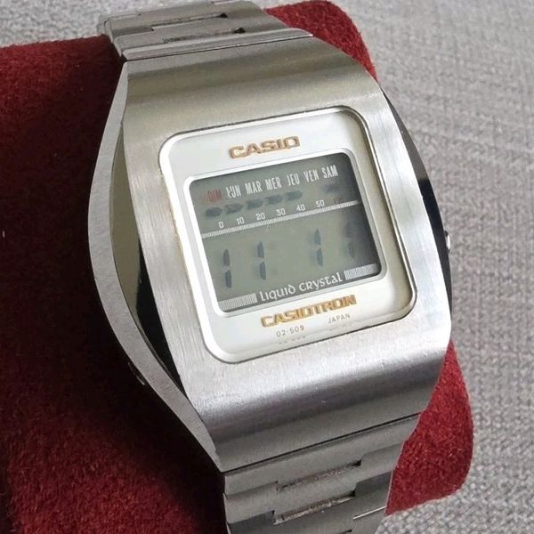 Vintage digital Casio Casitron watch | WatchCharts Marketplace