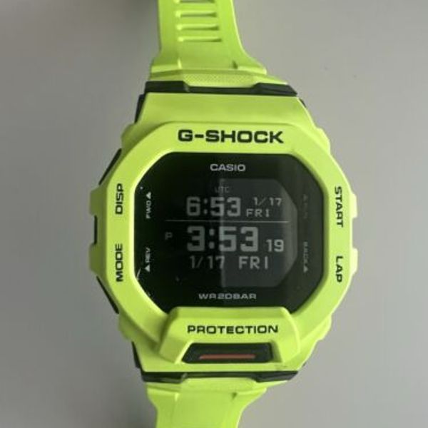 Casio G-SHOCK G-SQUAD GBD-200-9D Sports Bluetooth Men's Digital Watch ...