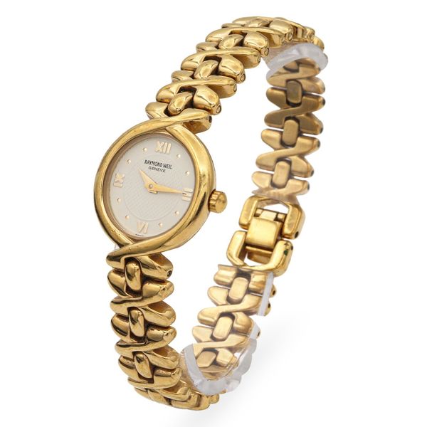Raymond Weil 18k Gold Electroplated Quartz Women's Watch Ref. 9827 ...