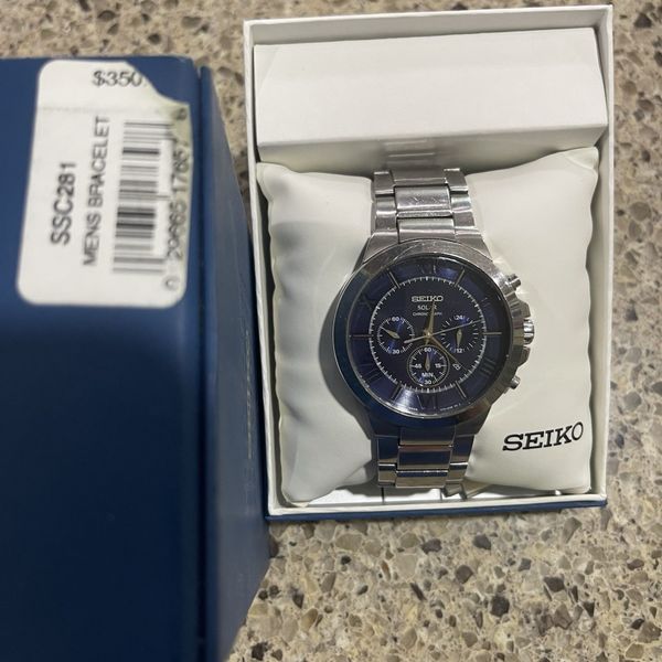 New Seiko Prospex Speedtimer Solar Chronograph SSC935 | WatchCharts ...