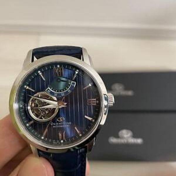 Orient Star Automatic Watch Navy Blue Limited Edition Tourbillon ...