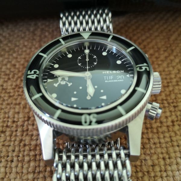 FS Helson Blackbeard chrono in EU | WatchCharts Marketplace