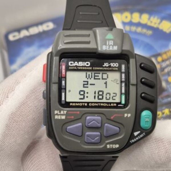 Casio JG-100 Cyber Cross RPG Game Watch Vintage Full Set Japan ...