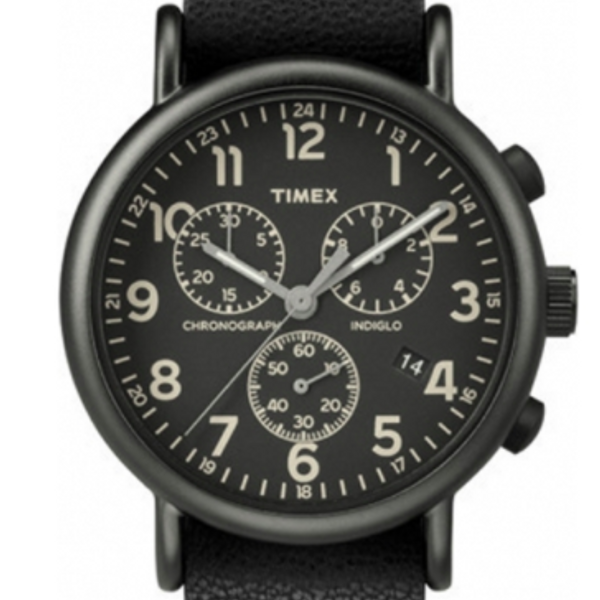 Timex Originals Weekender Black Military Chronograph TW2P62200 ...