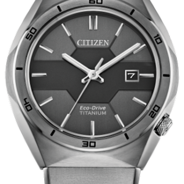 Citizen Eco-Drive Men's Super Titanium Armor Silver Watch AW1660-51H ...