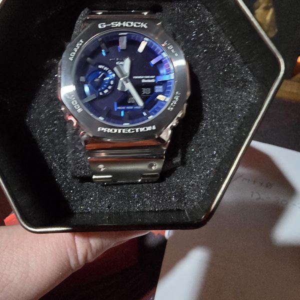 [WTS] G-Shock Full Metal Blue Dial Casioak - B2100AD-2ACR | WatchCharts ...