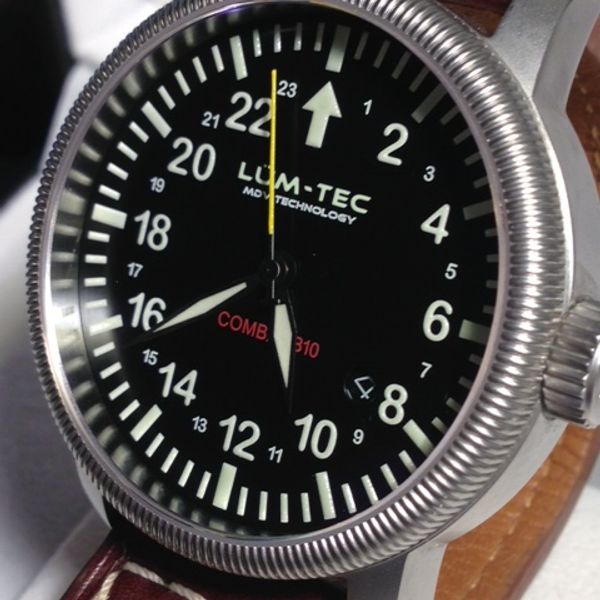 FS: Lum Tec Combat B10 with custom yellow hand | WatchCharts Marketplace