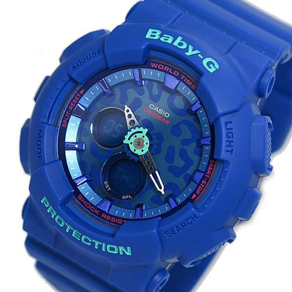 Watch Ladies Casio CASIO Baby G BA-120LP-2A Blue Blue | WatchCharts ...