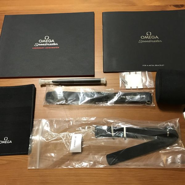 SOLD Modern Speedmaster Box With All Accessories | WatchCharts Marketplace