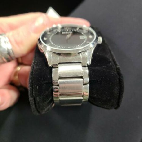 Bulova Black Dial Diamond Men's Watch 96d142-New W4 | WatchCharts