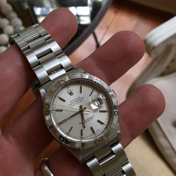 Rolex 16264 T-Bird full set silver stick dial nice! | WatchCharts ...