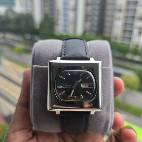 Seiko TV Dial Vintage Automatic Watch – 21 Jewels | WatchCharts Marketplace