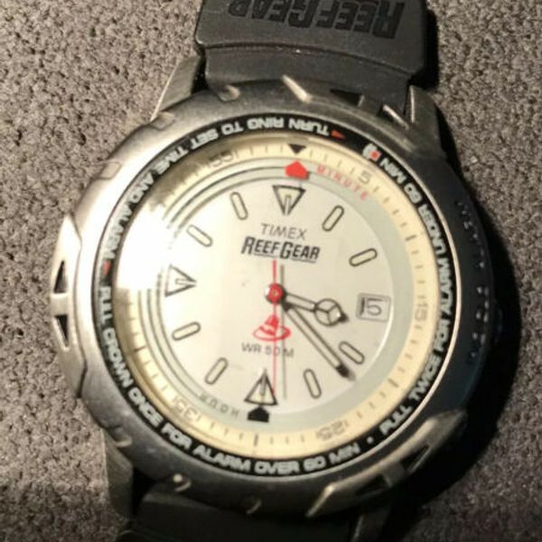timex reef gear watch,indiglo New Battery | WatchCharts Marketplace