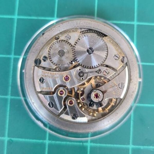 IWC Schaffhausen Cal 89 Free Balance Manual Wind Movement Dial Hands As ...