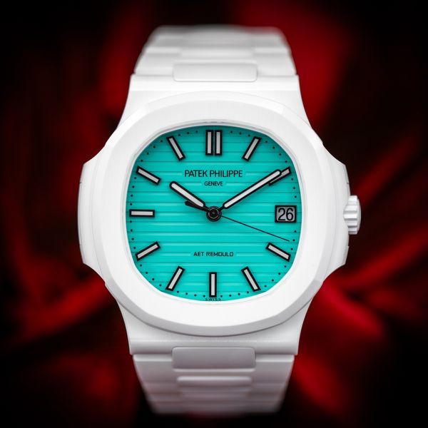 [WTS] Patek Philippe Nautilus 5711 White Ceramic Tiffany Dial AET ...