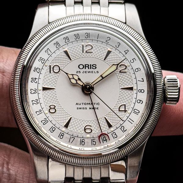 [WTS] Discontinued Oris Big Crown Original Pointer Date 7551 36mm White ...