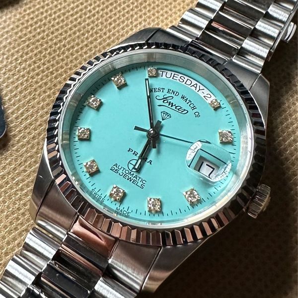 West end tiffany dial daydate watch | WatchCharts Marketplace