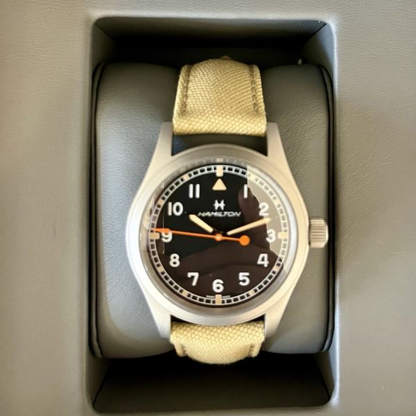 Hamilton X Hodinkee Limited Edition Khaki Field Watch | WatchCharts ...