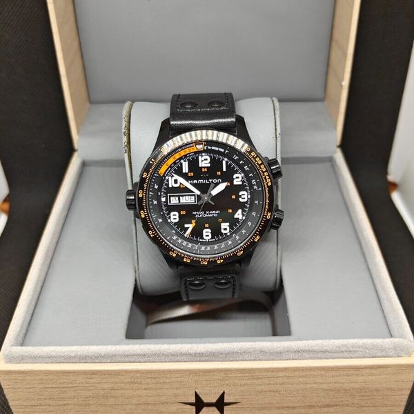 Hamilton Khaki Aviation X-Wind Day Date Automatic - H77785733 ...