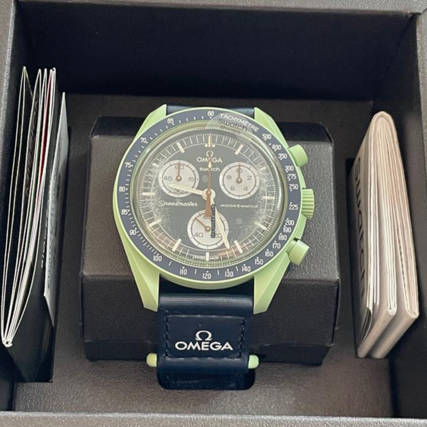 SWATCH + OMEGA X SWATCH + SO33G100 MISSION ON EARTH + NEW / ORIGINAL ...