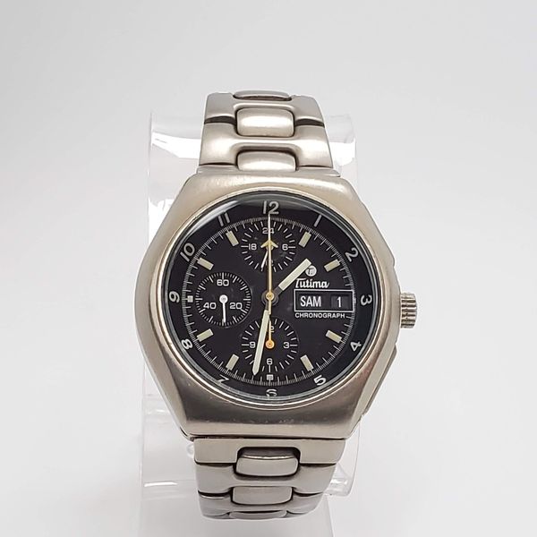 FS Tutima Military Air Force Chronograph TITANIUM RARE | WatchCharts ...