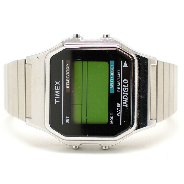 Timex T78587 Retro Digital Men's Watch 555 NEEDS Battery | WatchCharts ...