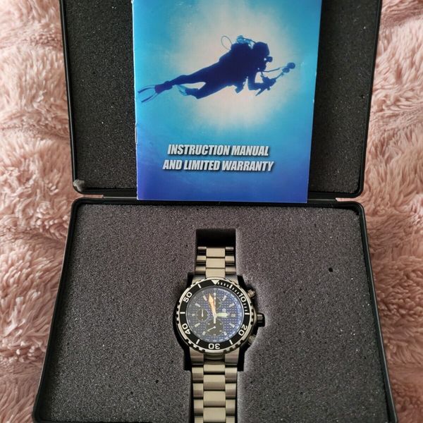 Deep Blue Sea Chrono 1000 metres | WatchCharts Marketplace