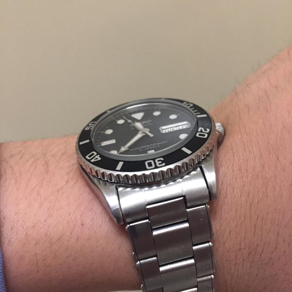 [WTS] seiko skx023 patina dial, thick crystal, no box, no papers: $200 ...