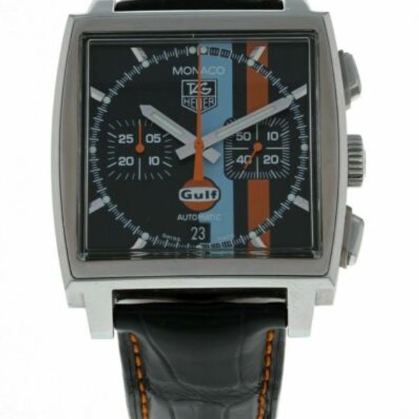 Tag Heuer Monaco Gulf Chronograph Automatic Limited Edition Men's Watch ...