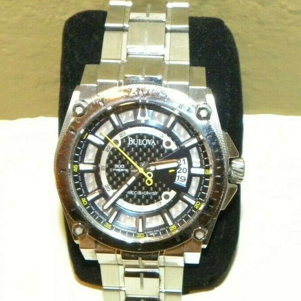 Bulova Precisionist 96B131 Wrist Watch for Men | WatchCharts