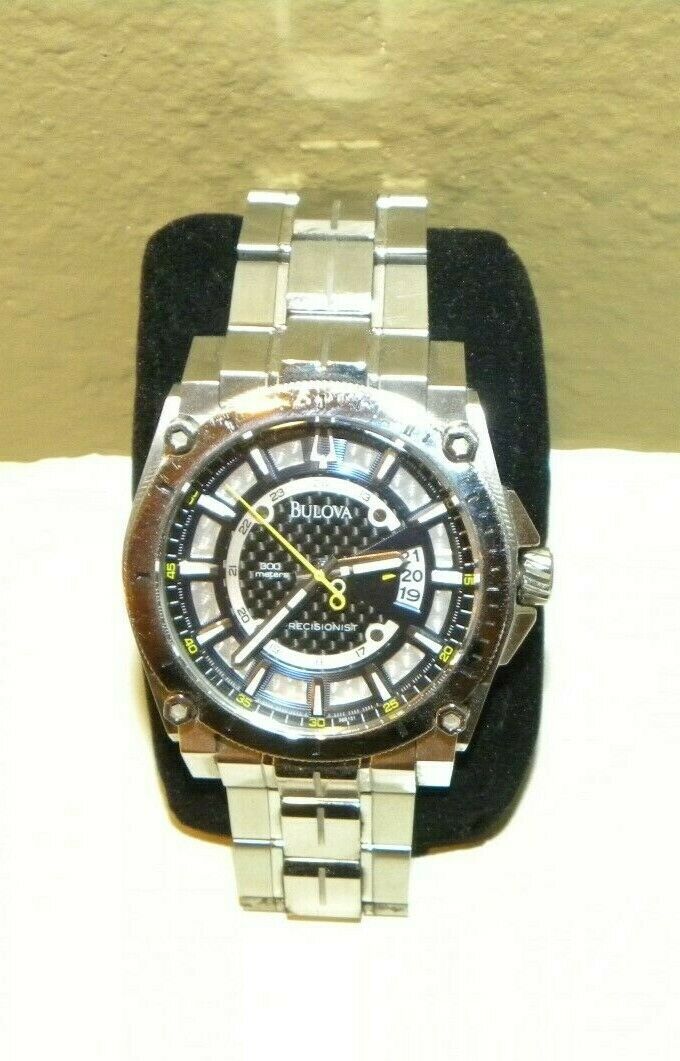 Bulova Precisionist 96B131 Wrist Watch for Men | WatchCharts