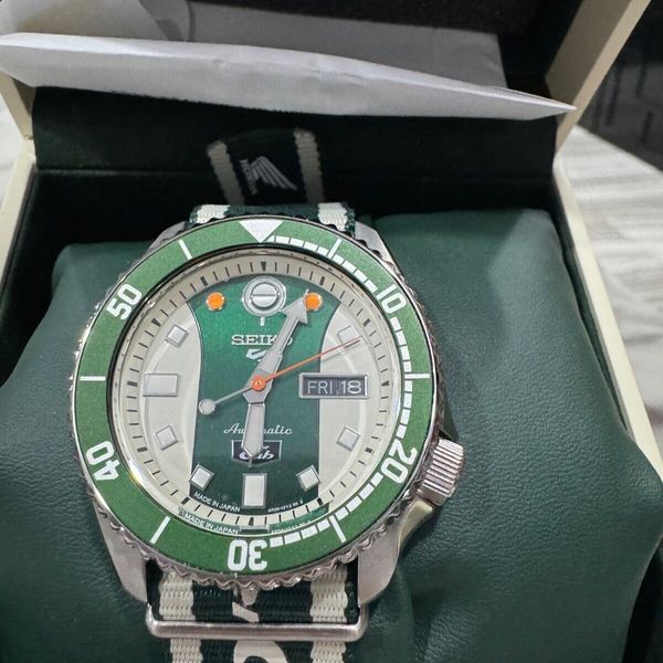 Seiko Honda Super Cub Watch Green Limited Edition brand new ...