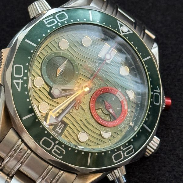 2021 OMEGA Seamaster Co-Axial Master Chronometer 36th American's Cup ...