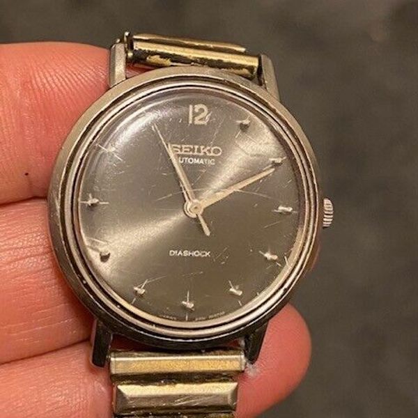 Vintage Men's SEIKO 6201-7010 DIASHOCK AUTOMATIC WRIST WATCH ...