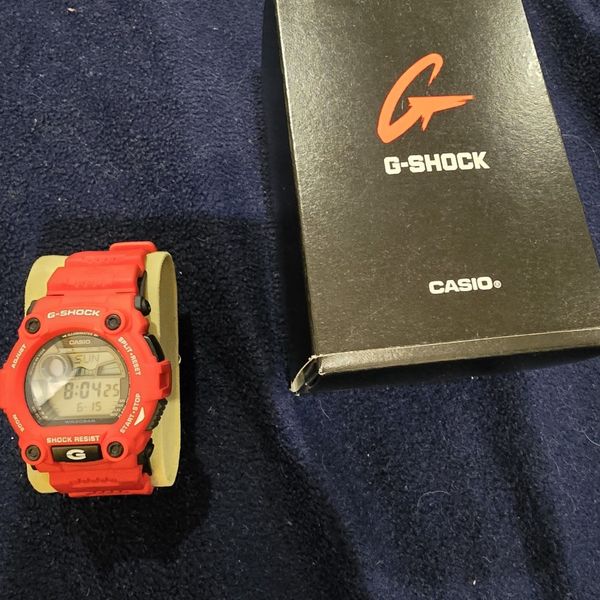 Casio G Shock G-7900 Watch Red | WatchCharts Marketplace