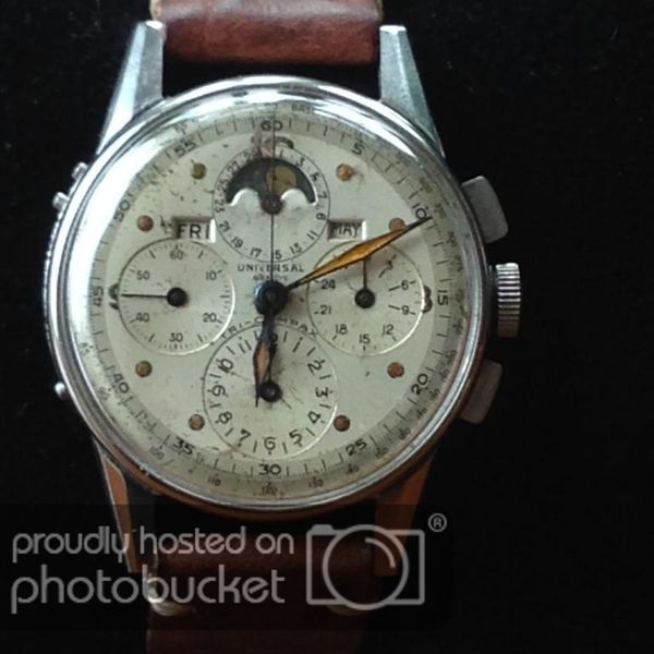 Universal Geneve Tri-Compax Moon Phase | WatchCharts Marketplace