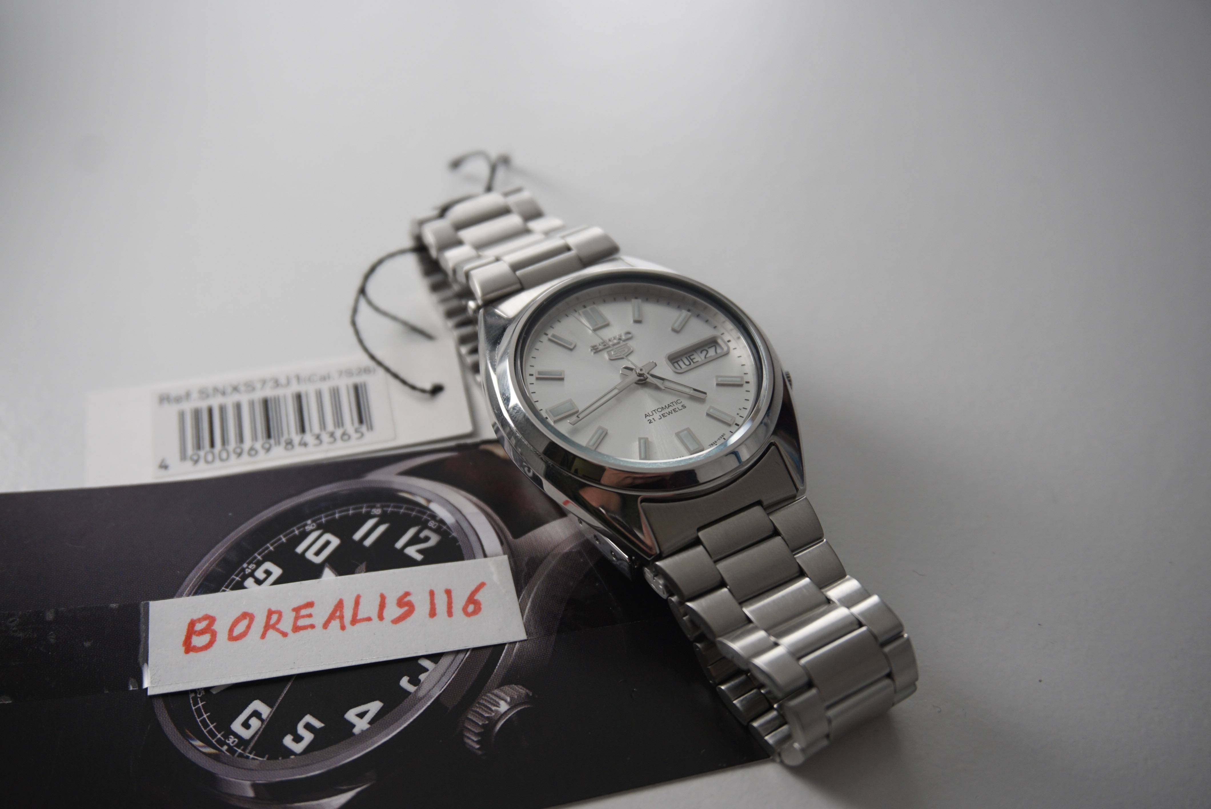 [WTS] Seiko 5 SNXS73J1 ~BNIB~ $80 | WatchCharts