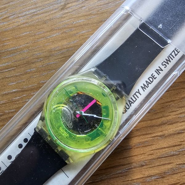 Rare 1985 Vintage Swatch GK101 - "Techno Sphere." | WatchCharts Marketplace