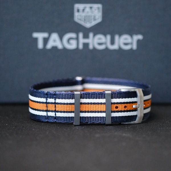 Genuine Tag Heuer Formula 1 Replacement 21mm Nato Fabric Strap FC8196 ...