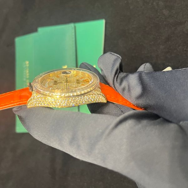 FS: Rolex 128158RBR DD36 Gem-Set off catalog item Fresh New dated 2024 ...