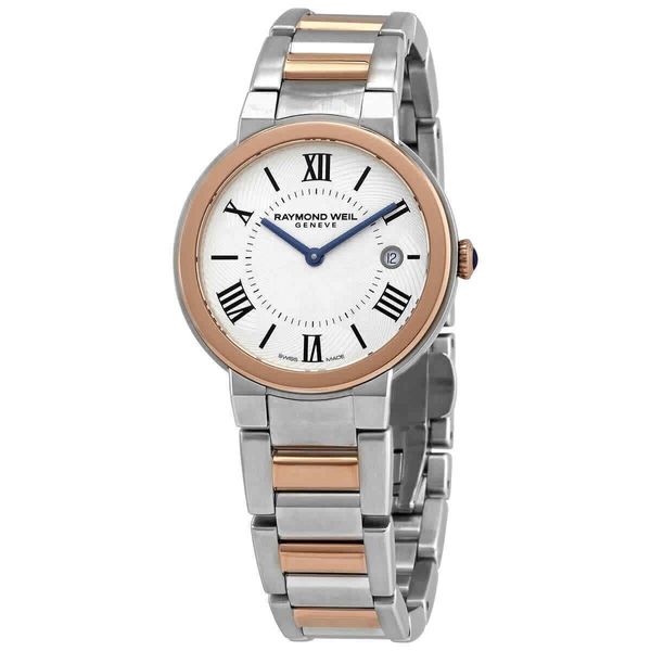 Raymond Weil Jasmine Quartz Silver Dial Ladies Watch 5245-SP5-00661 ...