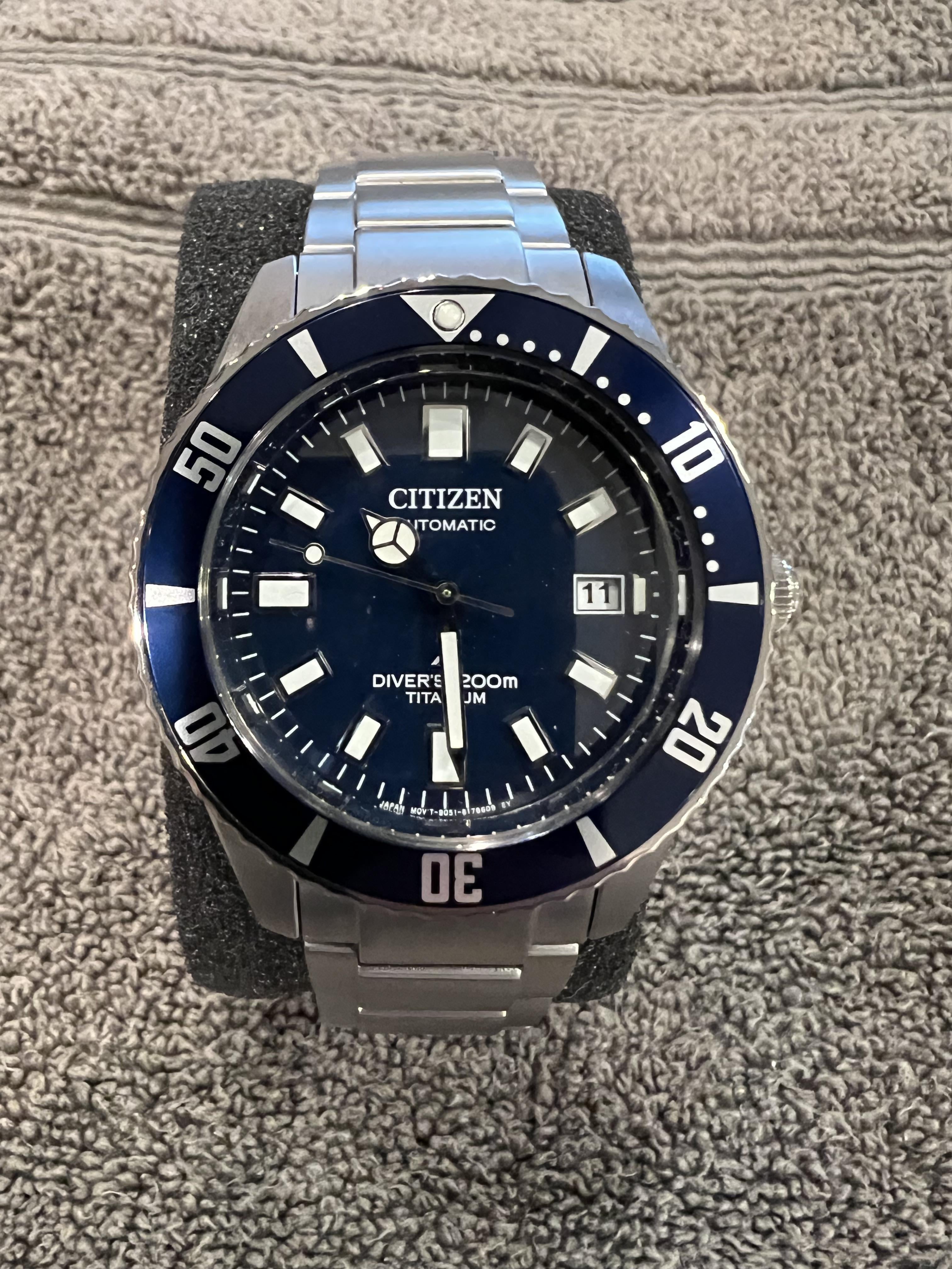 [WTS] Citizen Promaster Titanium Dive Automatic - $650 | WatchCharts